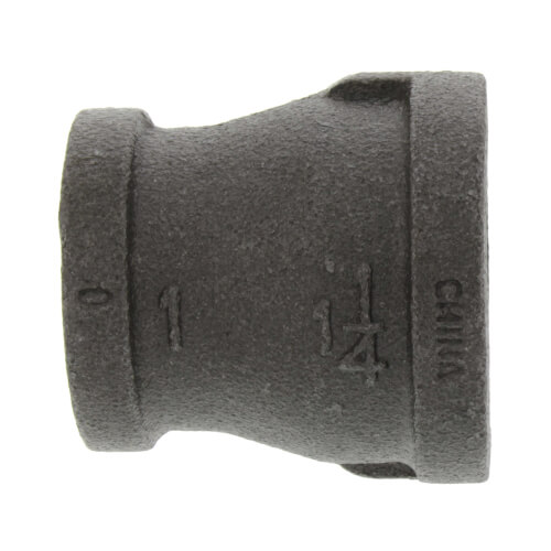 BLC125-100C - Bluefin BLC125-100C - 1-1/4" x 1" Black Reducing Coupling