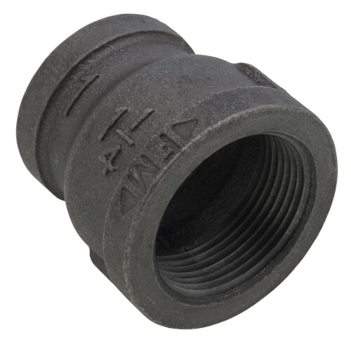 BLC125-100C - Bluefin BLC125-100C - 1-1/4" x 1" Black Reducing Coupling