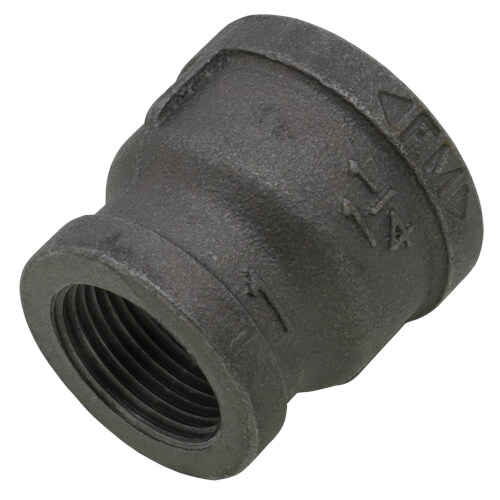 BLC125-100C - Bluefin BLC125-100C - 1-1/4" x 1" Black Reducing Coupling