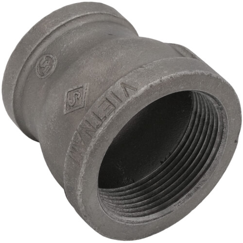 BLC250-200C - Bluefin BLC250-200C - 2-1/2" x 2" Black Reducing Coupling