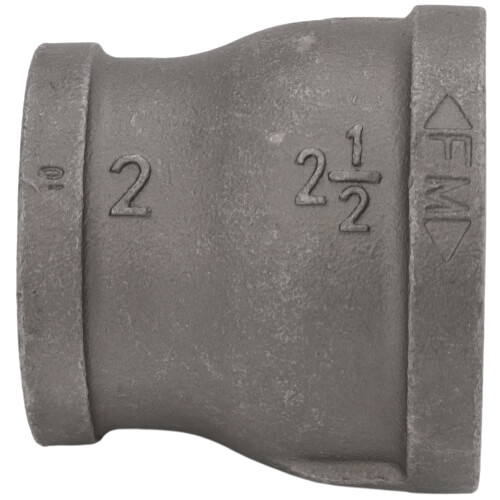 BLC250-200C - Bluefin BLC250-200C - 2-1/2" x 2" Black Reducing Coupling