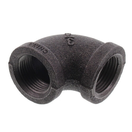 BLE075C - Bluefin BLE075C - 3/4" Black 90° Elbow