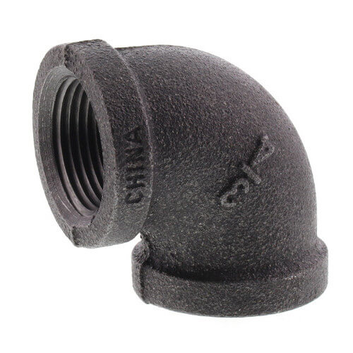 BLE075C - Bluefin BLE075C - 3/4" Black 90° Elbow