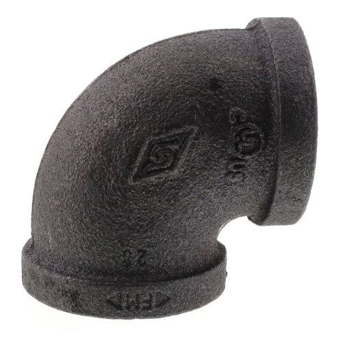 BLE100C - Bluefin BLE100C - 1" Black 90° Elbow