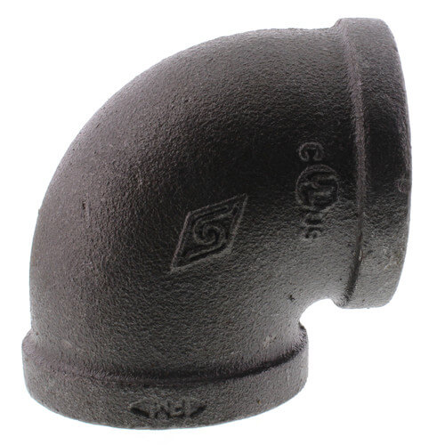 BLE200C - Bluefin BLE200C - 2" Black 90-Degree Elbow