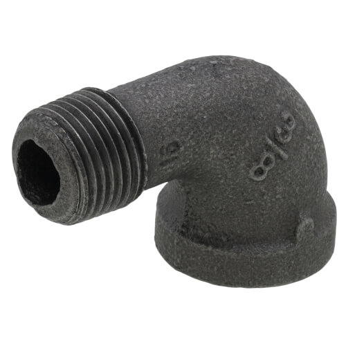 BLES038C - Bluefin BLES038C - 3/8" Black 90° Street Elbow