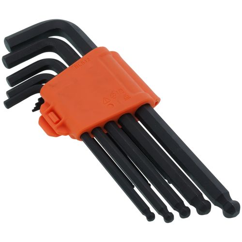 BLS12 - Klein Tools BLS12 - L-Style Ball-End Hex Key Wrench Set, SAE ...