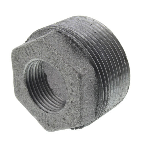 BMBU1124 - Everflow BMBU1124 - 1-1/2" x 3/4" Black Hex Bushing
