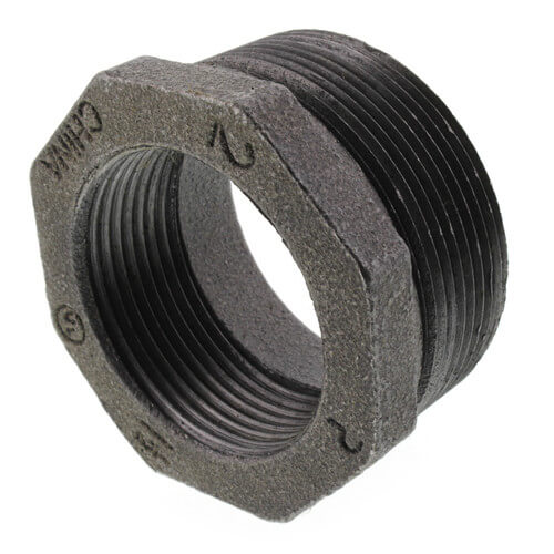 BMBU2006 - Everflow BMBU2006 - 2" x 1-1/2" Black Hex Bushing