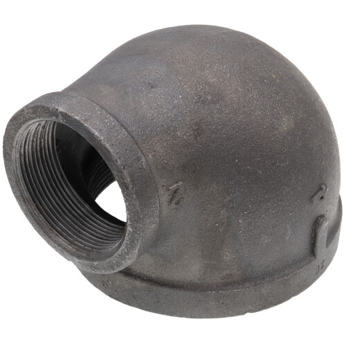 BMRL4000 - Everflow BMRL4000 - 4" x 2" Black 90° Reducing Elbow
