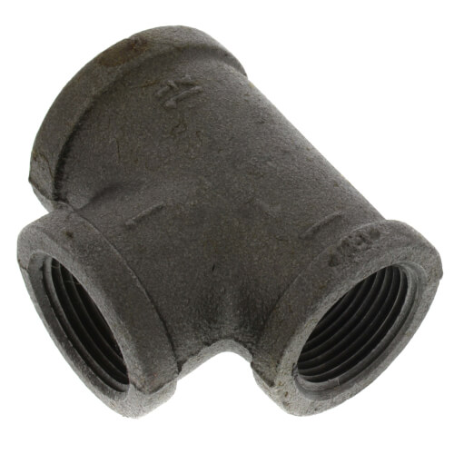 BMRT1414 - Everflow BMRT1414 - 1-1/4" x 1" x 1" Black Reducing Tee