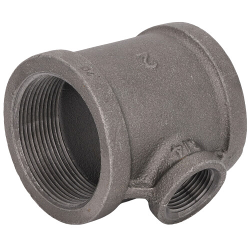 BMRT2002 - Everflow BMRT2002 - 2" x 2" x 3/4" Black Reducing Tee