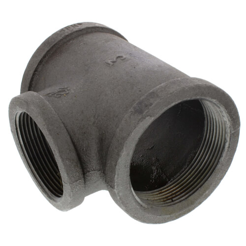 BMRT3006 - Everflow BMRT3006 - 3" x 3" x 2-1/2" Black Reducing Tee