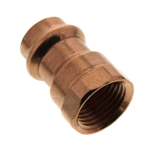 BP3-2-12 - JW BP3-2-12 - 3/4" FTG Press x Female Copper Street Adapter