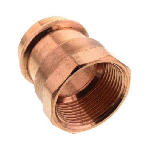 BP3-20 - JW BP3-20 - 1-1/4" Press x Female Copper Adapter