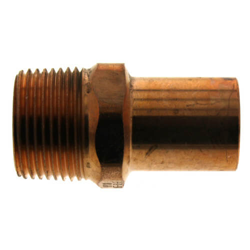 BP4-2-12 - JW BP4-2-12 - 3/4" FTG Press x Male Copper Street Adapter