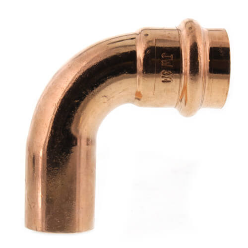 50099 - JW 50099 - 3/4" Press Copper 90° Street Elbow (FTG x Press)