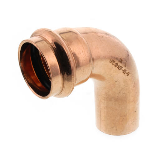 50100 - JW 50100 - 1" Press Copper 90° Street Elbow (FTG x Press)