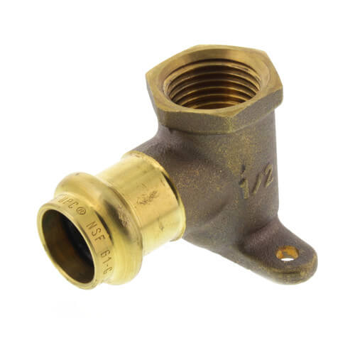 BP735-08 - JW BP735-08 - 1/2" Press x Female Copper 90° 3 Hole Drop Ear ...