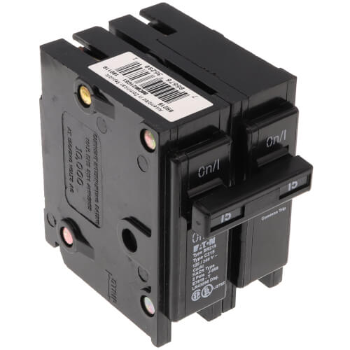 BR215 - Eaton BR215 - 2-Pole BR Thermal Magnetic Circuit Breaker (15A ...