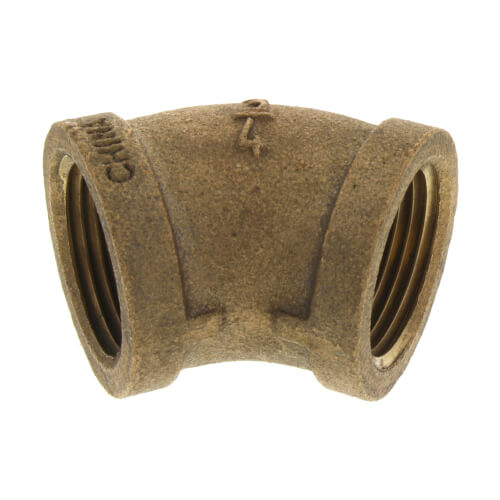 BR45E075 - Bluefin BR45E075 - 3/4" FIP 45° Brass Elbow (Lead Free)