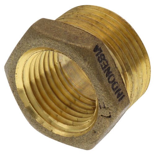 BRBU0343-NL - Everflow BRBU0343-NL - 3/4" x 1/2" MIP x FIP Brass ...