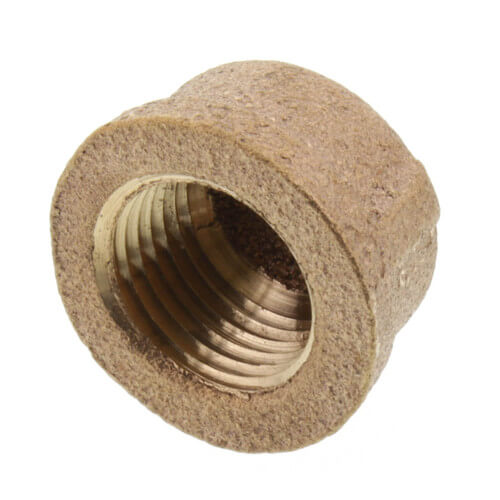 BRCA0012-NL - Everflow BRCA0012-NL - 1/2" Threaded Brass Cap (Lead Free)