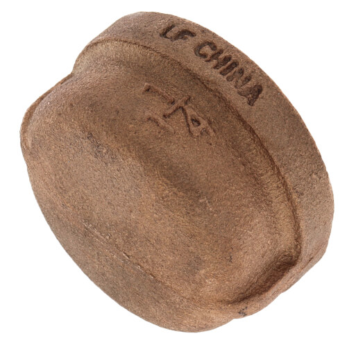 BRCP125 - Bluefin BRCP125 - 1-1/4" Threaded Brass Cap (Lead Free)