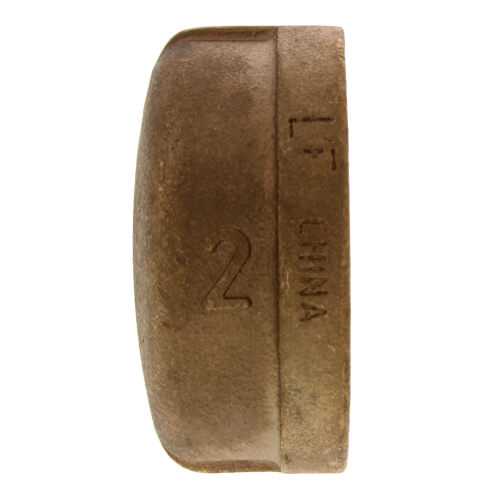 BRCP200 - Bluefin BRCP200 - 2" Threaded Brass Cap (Lead Free)