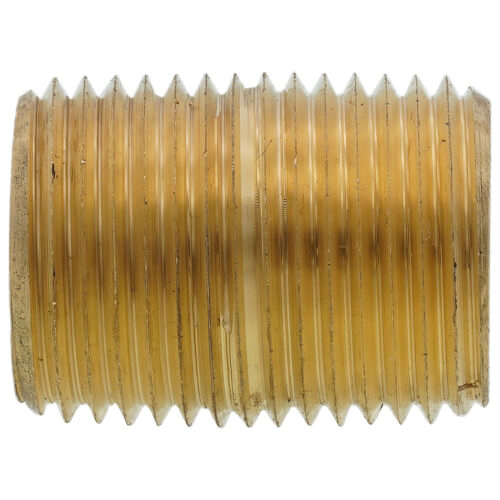 BRN050 - Bluefin BRN050 - 1/2" x Close Brass Nipple (Lead Free)