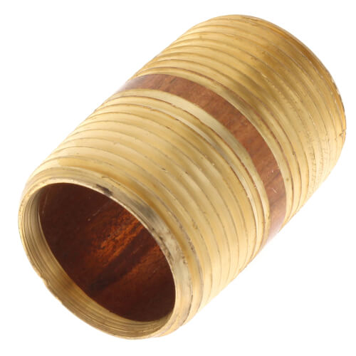 BRN075 150 Bluefin BRN075 150 3 4 X 1 1 2 Brass Nipple Lead Free 