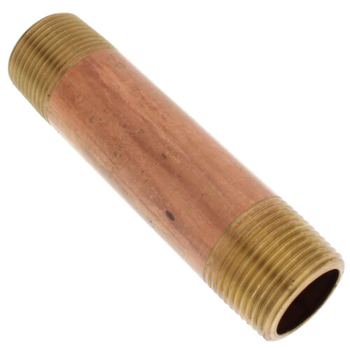 BRN075-400 - Bluefin BRN075-400 - 3/4" x 4" Brass Nipple (Lead Free)