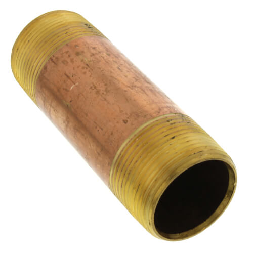 BRN125-450 - Bluefin BRN125-450 - 1-1/4" x 4-1/2" Brass Nipple (Lead Free)