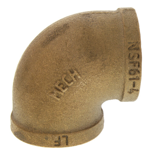 BRNL0114-NL - Everflow BRNL0114-NL - 1-1/4" FIP x FIP Brass Elbow (Lead ...