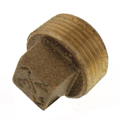 BRSP075 - Bluefin BRSP075 - 3/4" Brass Sq Head Plug (Lead Free)