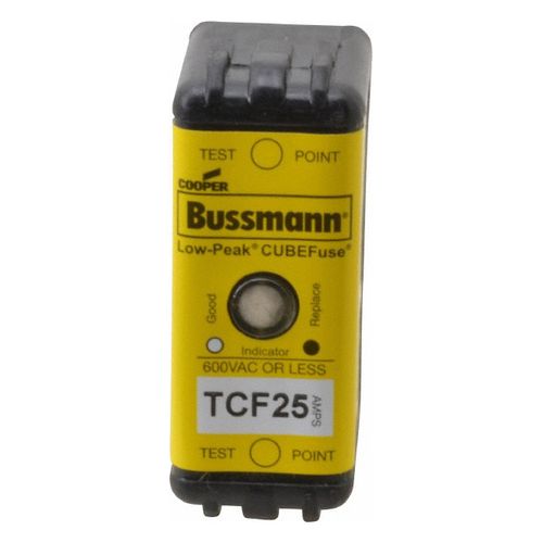 TCF25 - Eaton TCF25 - Bussmann 25 Amp Dual Element Time-Delay Class CF ...