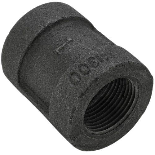 BXCPL100 - Everflow BXCPL100 - 1" Extra Heavy Black Coupling