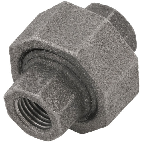 BXUN0014 - Everflow BXUN0014 - 1/4" Extra Heavy Black Union