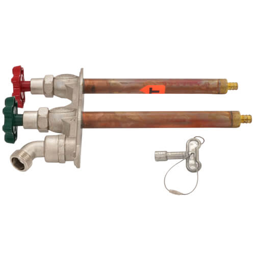 C-108X08 - Prier C-108X08 - C-108 Series 8", 1/2" PEX Crimp Inlet Hot ...