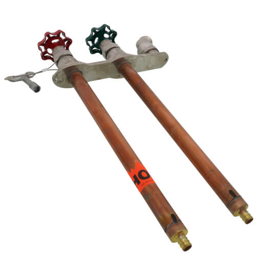 C-108X12 - Prier C-108X12 - C-108 Series 12", 1/2" PEX Crimp Inlet Hot ...