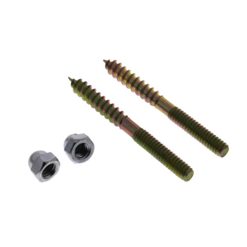 C02200 - Jones Stephens C02200 - 1/4" x 2-1/2" Brass Plated Closet ...