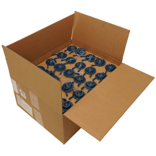 C04014 - Jones Stephens C04014 - Blue Vinyl Flapper (Box of 100)