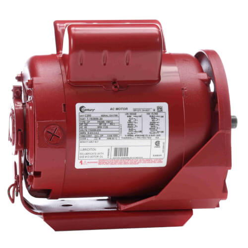 C250V1 - Century C250V1 - 56YZ Frame Drip Proof Hot Water Circulator ...