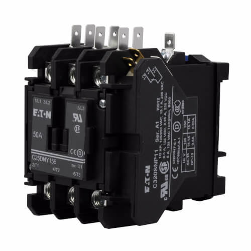 C25DNY162T - Eaton C25DNY162T - 3-Pole Definite Purpose Contactor (110 ...