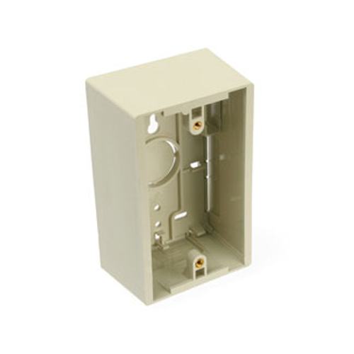 42777-1IA - Leviton 42777-1IA - Surface-mount Back Box, Single-Gang, 1. ...