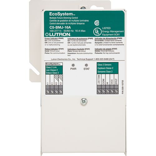C5-BMJ-16A - Lutron C5-BMJ-16A - EcoSystem Dimming Power Module for 3 ...
