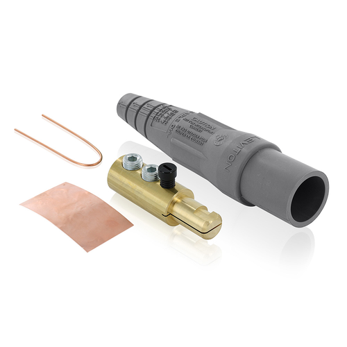 16D24-UGY - Leviton 16D24-UGY - 16 Series Taper Nose Cam-Type Male Plug ...