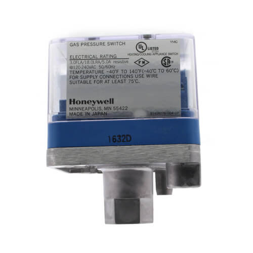C6097A1053 - Honeywell C6097A1053 - 3" to 21" W.C Auto Reset, 1/4" NPT ...