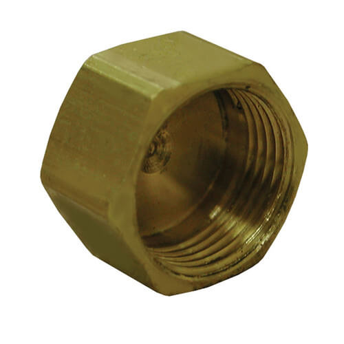 C74-002 - Jones Stephens C74-002 - (61C-6) 3/8" OD Brass Compression Cap
