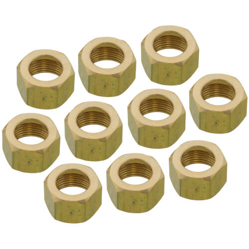 C74-017 - Jones Stephens C74-017 - (61-8) 1/2" OD Brass Compression Nut ...